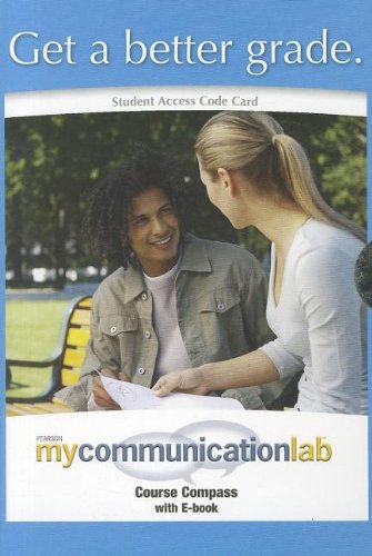 Buy MyLab Communication CourseCompass with Single-Volume Pearson eText ...