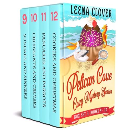 Amazon.com: Pelican Cove Cozy Mystery Series Box Set 2: Books 5-8 in ...