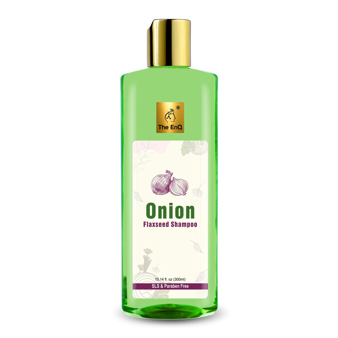 Buy The EnQ Onion Flax seed Shampoo 300ml Online at Low Prices in India ...