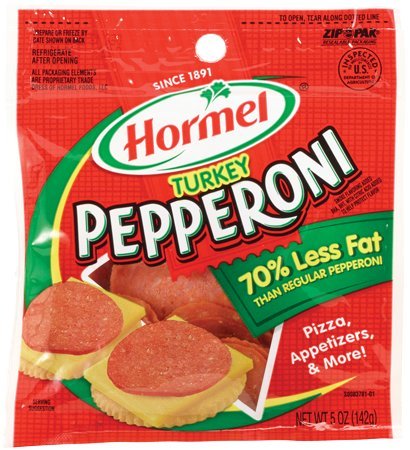 Hormel Turkey Pepperoni Nutrition