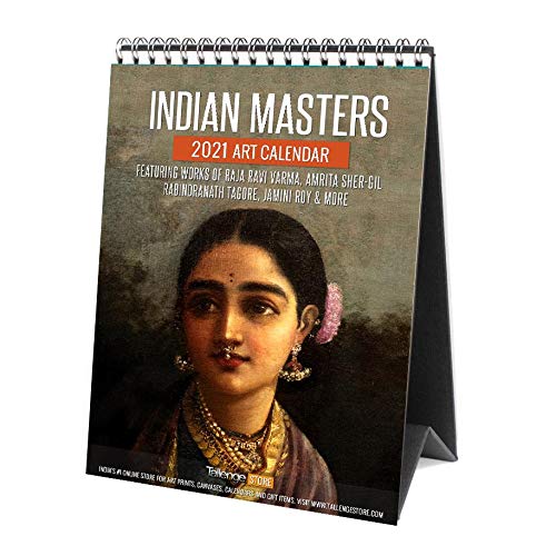Tallenge - Indian Masters - 2021, Desk Calendar 6 x 9 Inches for Home ...
