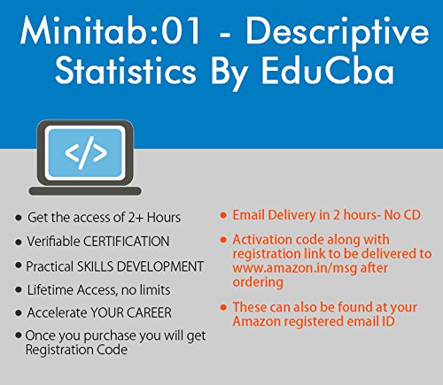 Minitab:01 - Descriptive Statistics By EduCBA ( Email Delivery in 2 ...