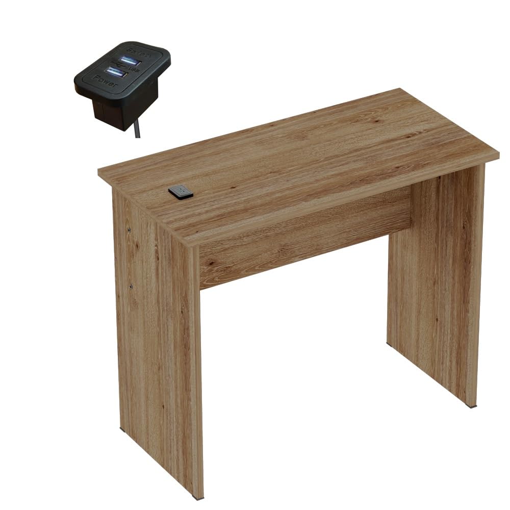 Buy Mahmayi Modern Study Table with BS02 Desktop Socket with USB A/C ...