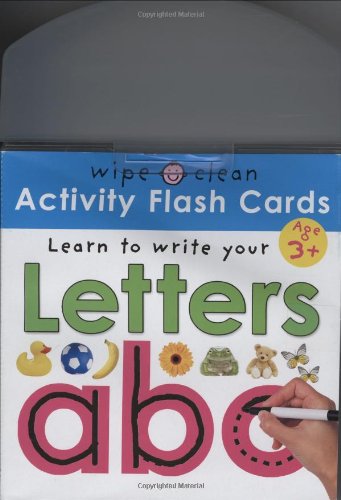 Amazon.com: Wipe Clean Flash Cards ABC (Wipe Clean Activity Cards ...