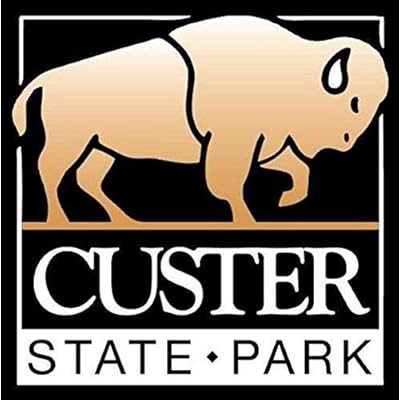 Buy MAGNET 4x4 inch SQUARE Custer State Park Sticker - rv buffalo art ...