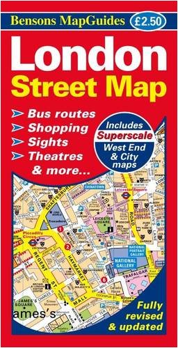 London Street Map: Bensons MapGuides: 9781898929239: Books - Amazon.ca