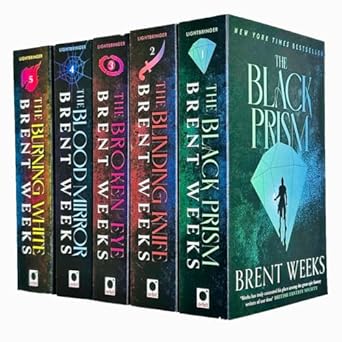 Lightbringer Series 5 Books Collection Set By Brent Weeks (The Black ...
