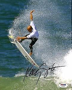 Kelly Slater World Champion Quicksilver Surfer Signed 8x10 Photo COA #3 ...
