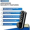 FJM Security Combi-Cam Smart Lock - Electronic Lock w/RFID - Pick-Proof ...