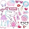Amazon.com: 24pcs Sing Photo Booth Props, Birthday Party Supplies Sing ...