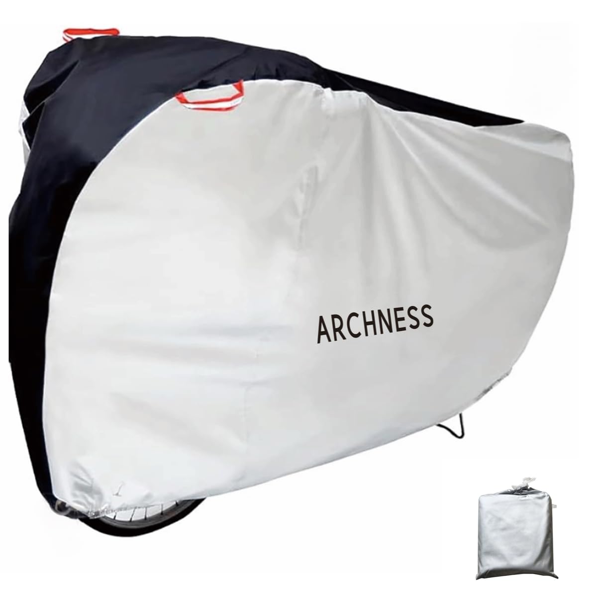 Amazon.co.jp: ARCHNESS 自転車カバー 防水 厚手 210D 雨避け 破れにくい 撥水加工UVカット 風飛び 防止 盗難 ...