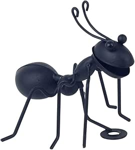 ROCKING GIFTS Ant, metal, 13 cm, hung wall ornament, home and garden ...