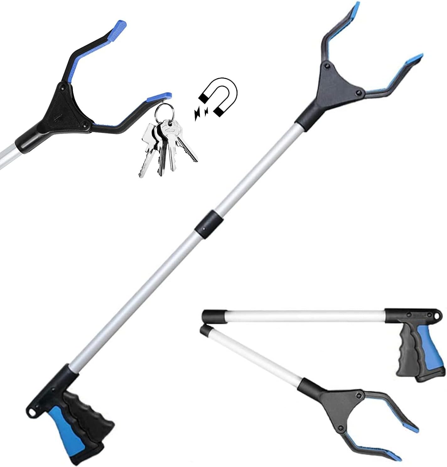 MUZENS Grabber Tool, 80 cm Herramienta para Agarrar Extensor Plegable ...