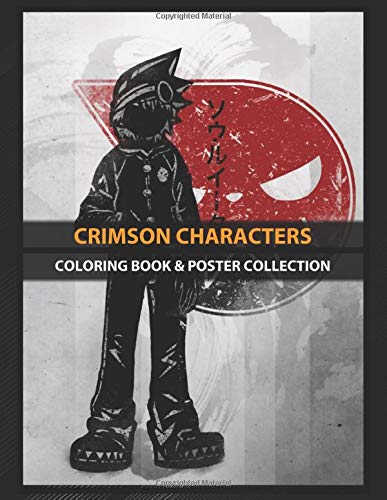 Coloring Book & Poster Collection: Crimson Characters Crimson Evans ...