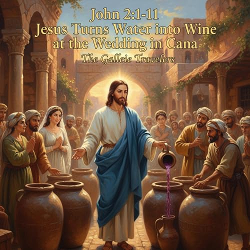 Écouter John 2:1-11: Jesus Turns Water Into Wine At The Wedding In Cana ...