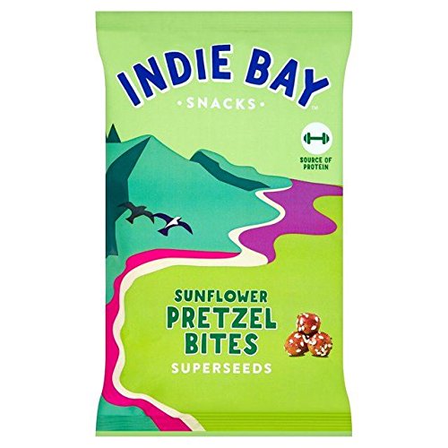 Amazon.com: Indie Bay Snacks Sunflower Pretzel Bites with Superseeds ...