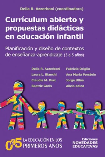 Curriculum Abierto y Propuestas Didacticas En Educacion Infantil ...