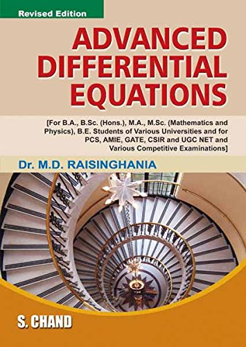 Advanced Differential Equations 5th Revised edition, Raisinghania, M.D ...