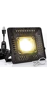 Amazon.com : Relassy 150W Waterproof Plant Light, Outdoor Grow Light ...
