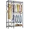 Amazon.com: Raybee 77" H Heavy Duty Clothes Rack Wire Clothing Racks ...