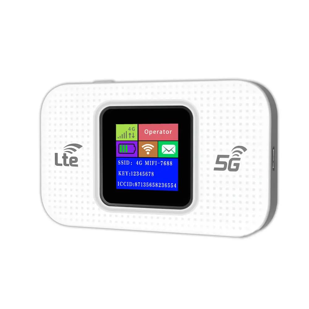 SYSTENE 5G Wireless Dongle with All 4G/ 5G SIM Network Support with LCD ...