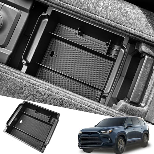 Amazon.com: HGWEI Center Console Organizer Compatible with 2024 Toyota ...