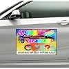 LSDINDF Custom Magnet Car Stickers, Personalised car magnetic signs ...