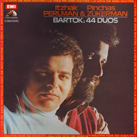 Itzhak Perlman & Pinchas Zukerman Play Bartok Duos for Two Violins ...