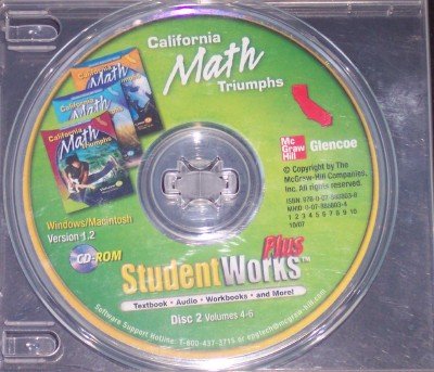 Triumphs: Student Works Plus (California Math Triumphs, Version 1.2 ...