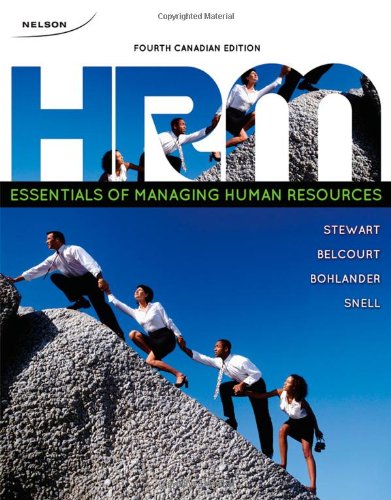 Essentials of Managing Human Resources: Eileen B Stewart, Monica ...