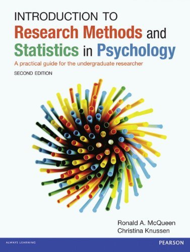 Introduction to Research Methods and Statistics in Psychology: A ...