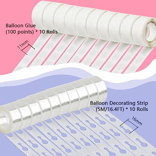 Snapklik.com : Balloon Arch Kit Balloon Arch Strip 164 Feet Balloon ...