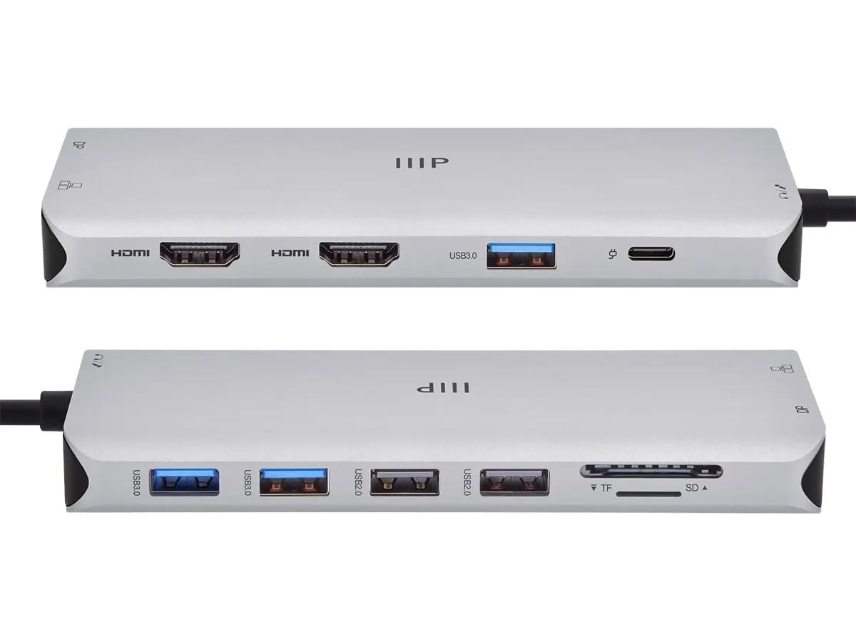 Snapklik.com : Monoprice 13-in-1 Dual-HDMI + DisplayPort Multi-Stream ...