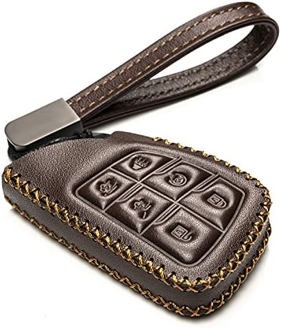 Amazon.com: Vitodeco Leather Smart Key Fob Case Compatible with ...