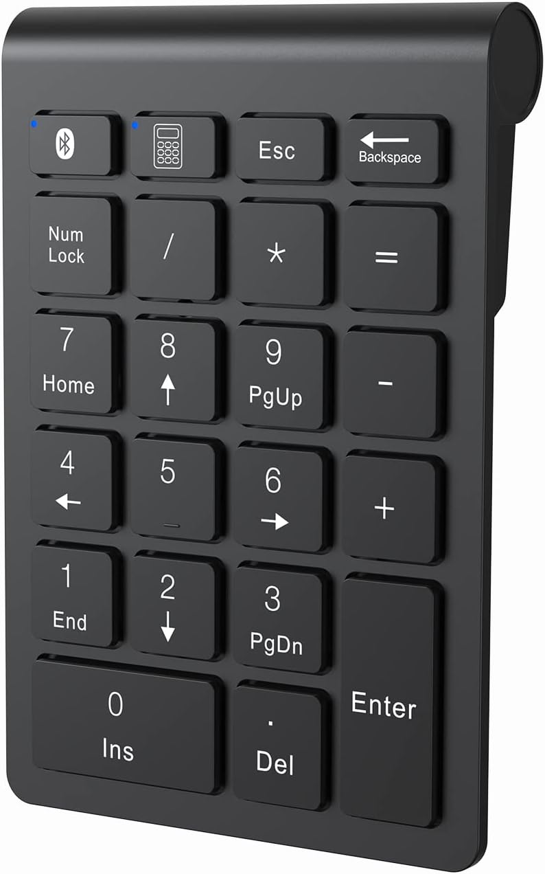 Microsoft 230-00013 Number Pad - Black, Pad Black : Amazon.co.uk ...