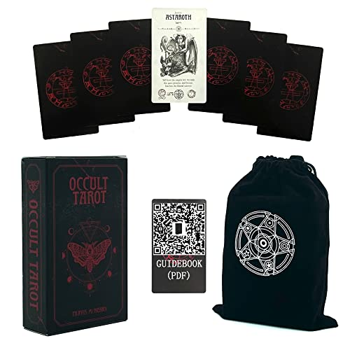 Snapklik.com : Aumtok Occult Tarot Cards Miniature Version Set