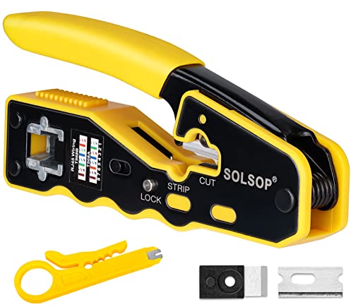 Top 10 Best Pass Through Rj45 Crimper : Reviews & Buying Guide - Katynel