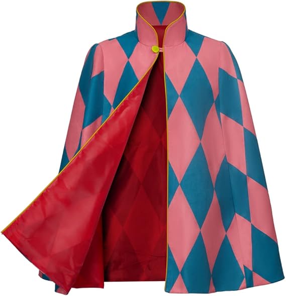 Amazon.com: VEECOOCOS Howl's Cape Howl Pendragon Cosplay Costume Adult ...