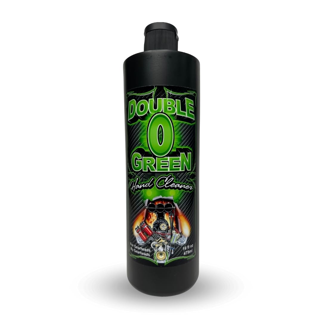 Amazon.com : Double 0 Green Hand Cleaner 16 fl oz - Mechanic Hand Soap ...