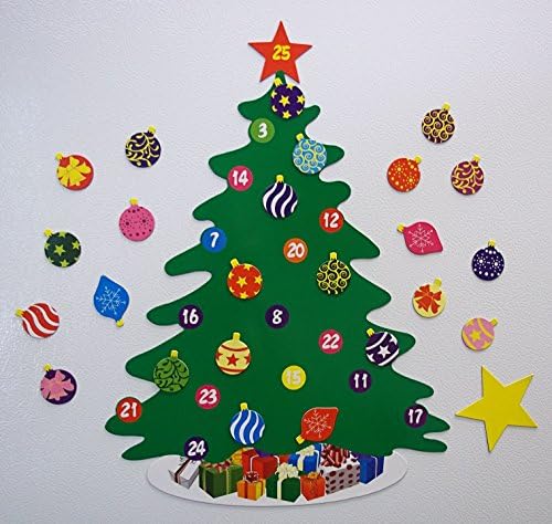 Amazon.com: 26 Pieces Advent Jesse Tree Magnetic Advent Calendar Jesse ...
