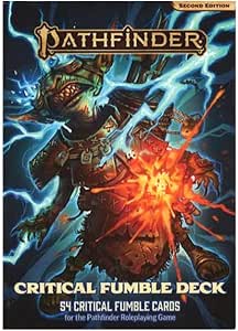 Amazon.com: Paizo Pathfinder Critical Fumble Deck : Staff, Paizo: Toys ...