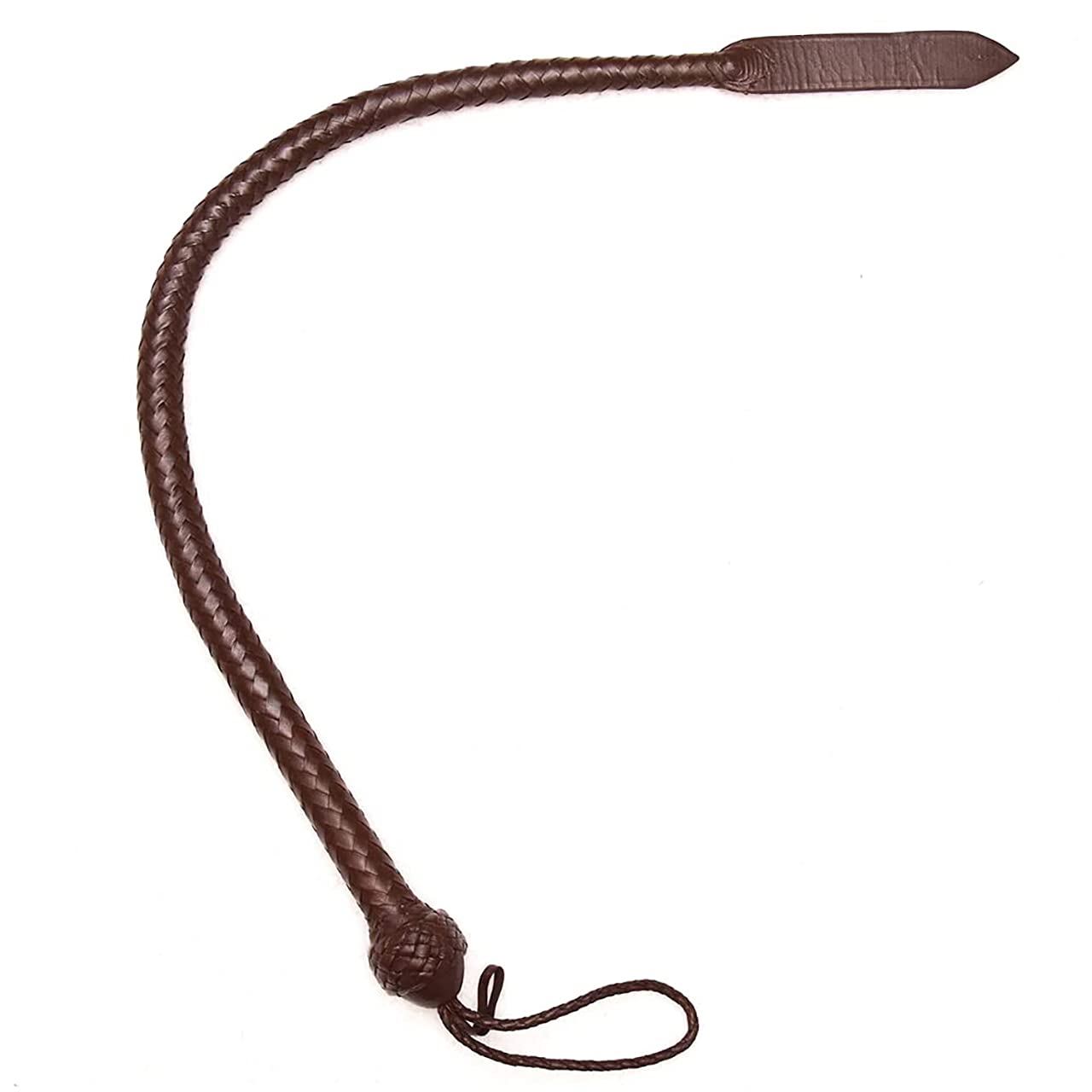 Buy ClubCorp 3 Feet Long 16 Plaits Handmade Cow Hide Leather Bull Whip ...