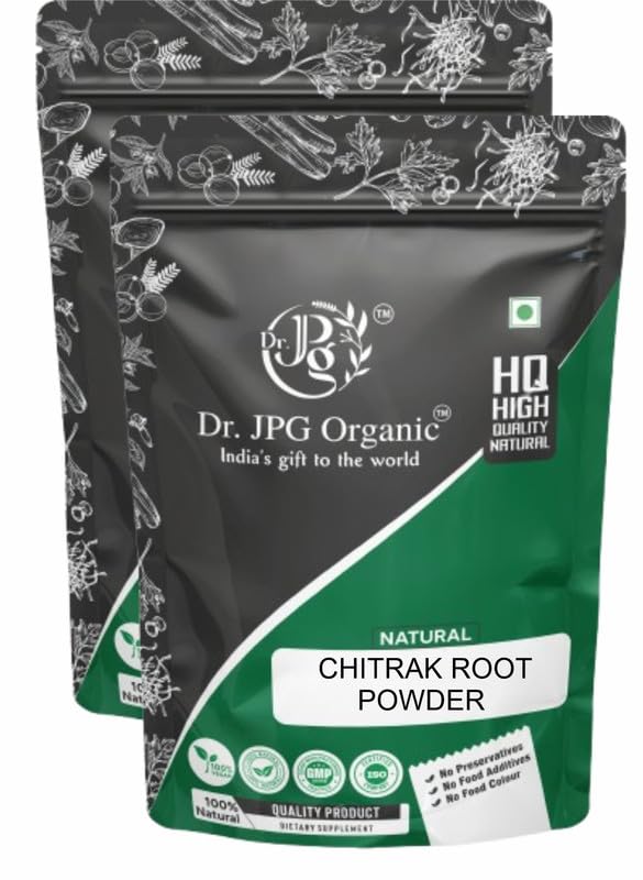 Buy Dr. JPG Natural Chitrak Root Powder 200g / Plumbago Zeylanica ...