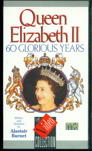 Amazon.com: Queen Elizabeth II - 60 Glorious Years (pal/vhs) : Movies & TV