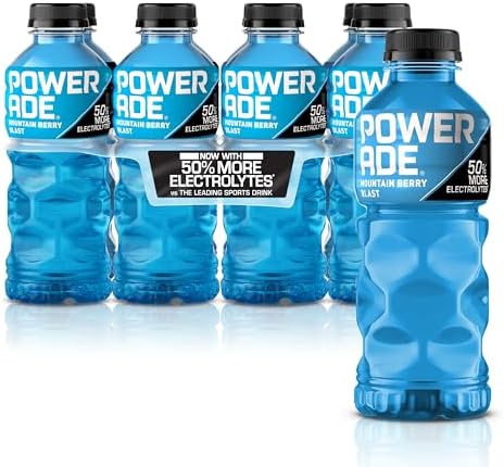 Amazon.com: POWERADE Mountain Berry Blast, 20 fl oz, 8 Pack
