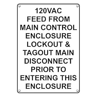Amazon.com: Weatherproof Plastic Vertical 120Vac Feed from Main Control ...