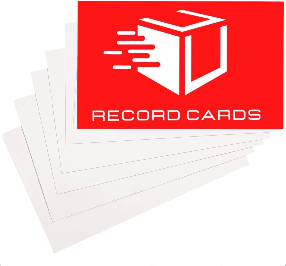 CTS 5x3 Plain Record Card Flash Record Cards Index Flash Record Client ...