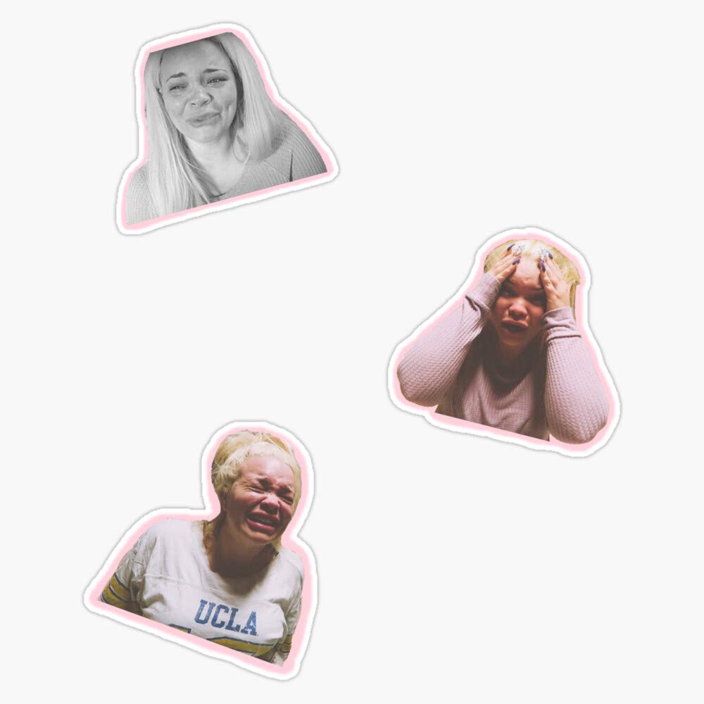 Amazon.com - Trisha Paytas Crying Set Sticker Vinyl Bumper Sticker ...