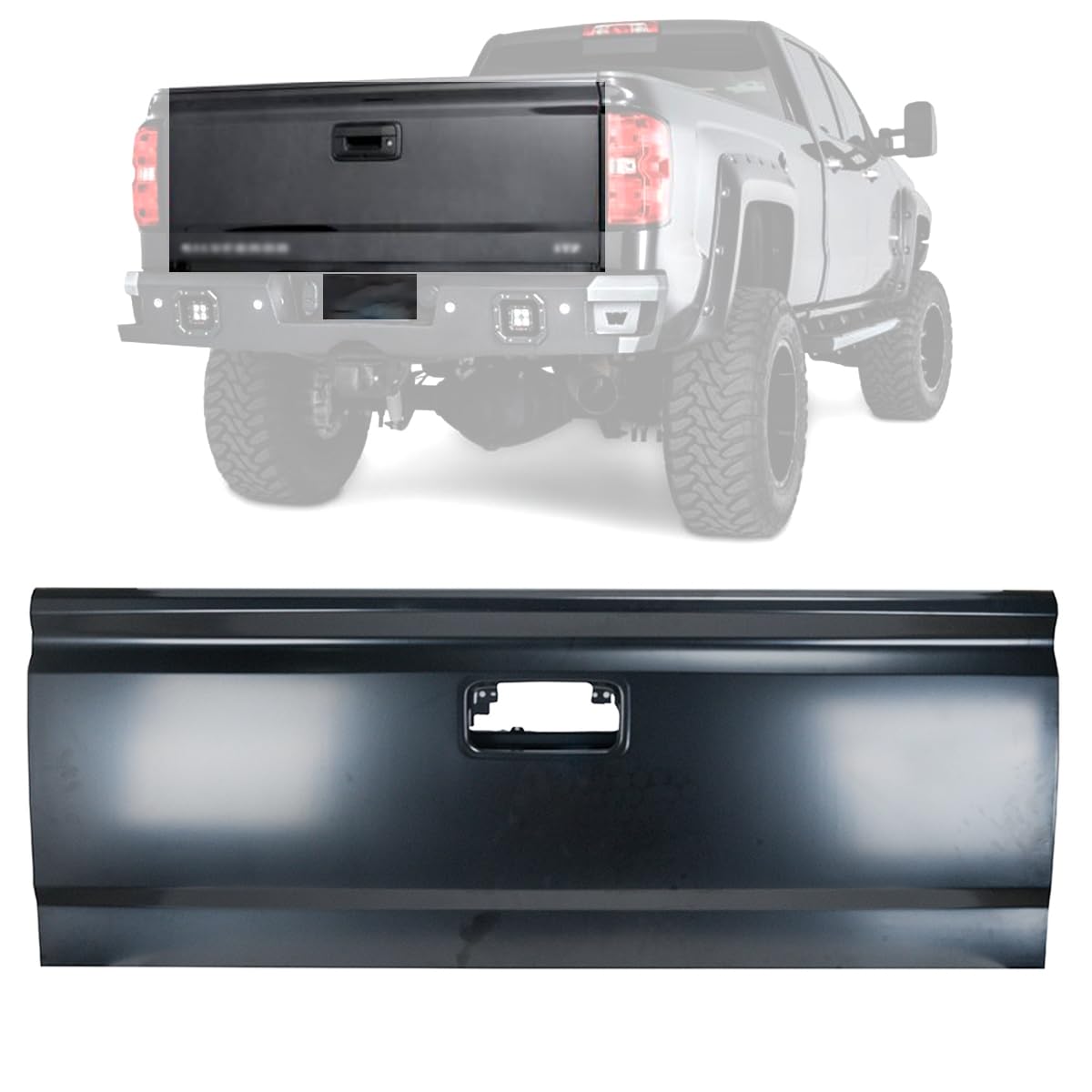 Amazon.com: KARPAL Compatible for Rear Steel Tailgate Shell Chevrolet ...