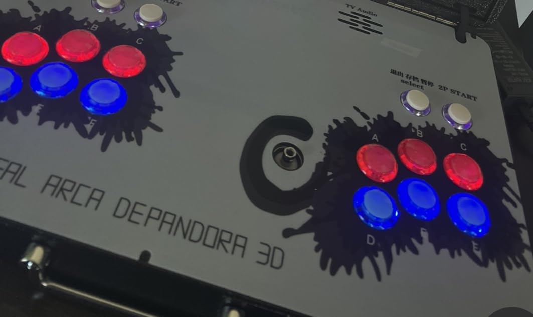 Amazon.com: WYGAMING Portable 20000 in 1 Metal Box 3D Arcade Game ...